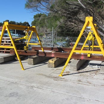 RAIL HANDLING “A” FRAMES | Melvelle