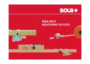 Sola Switch Track Gauge Instructions | Melvelle Equipment